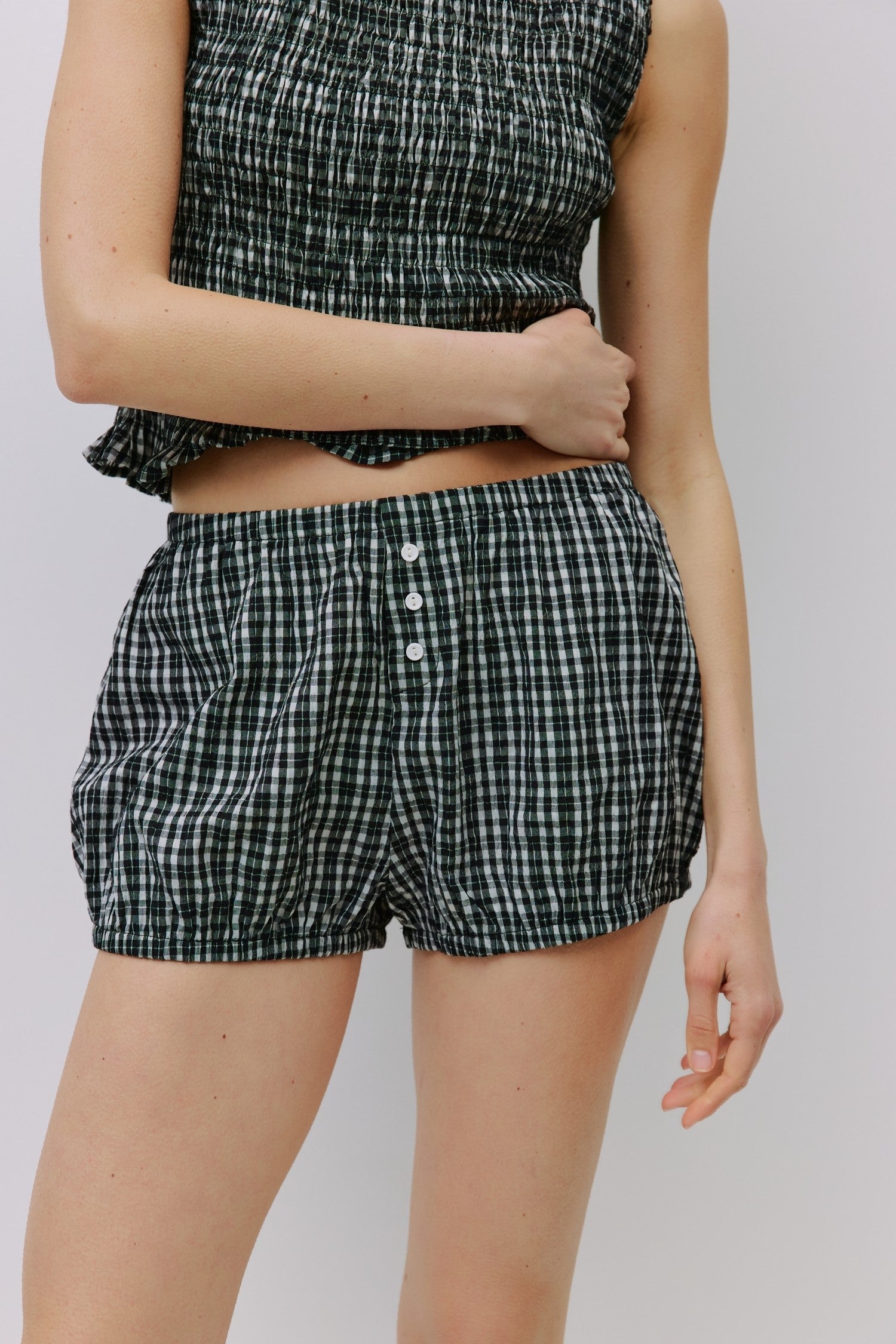 Charlotte Plaid Shorts – Queen of Hearts the Label